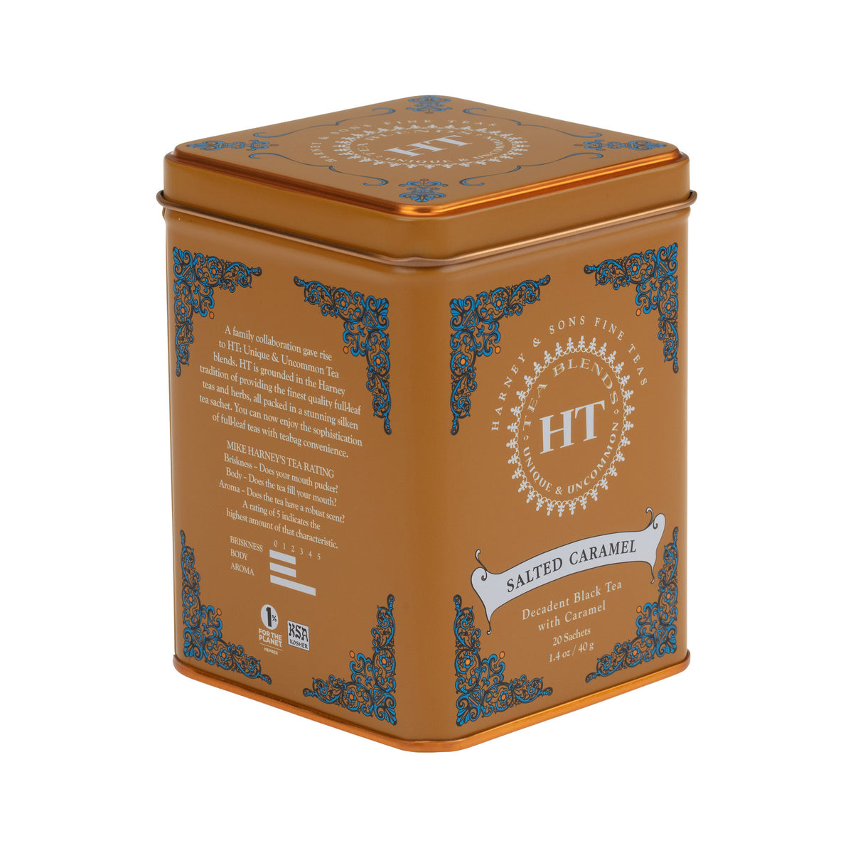Salted Caramel, HT Tin of 20 Sachets – Harney and Sons Fine Tea | Hong ...