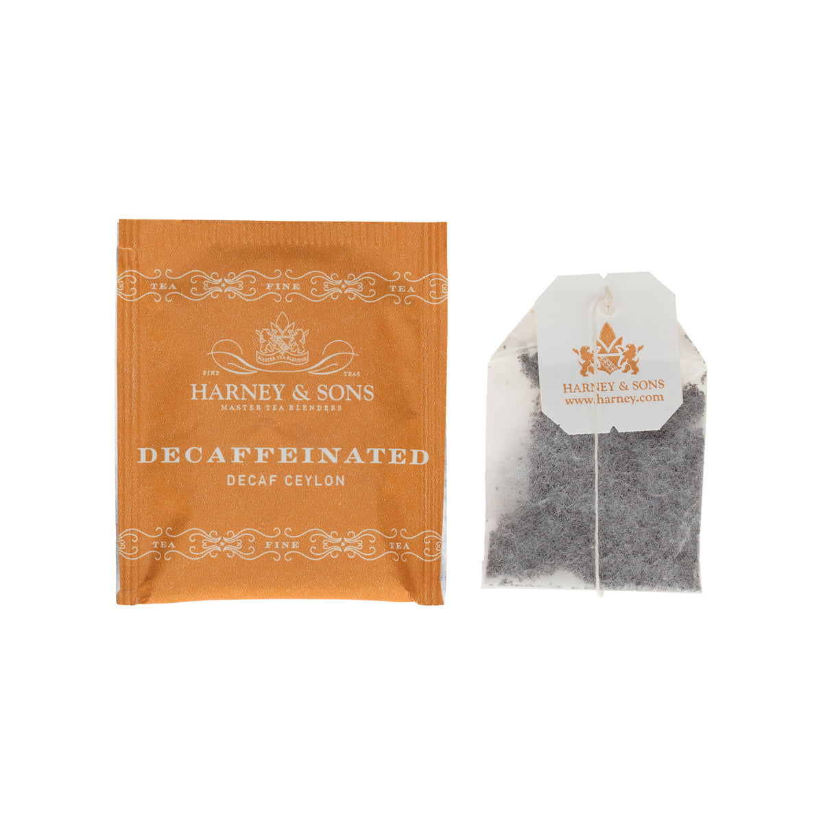 Tea Tin Harney & Sons Decaf Hot Cinnamon Tea - 50 Sachets (No Sugar ...